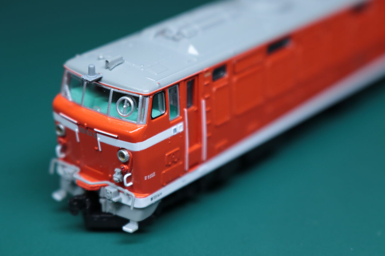 マイクロエース DD53-2 ロータリー除雪機関車 改造後 : にぼし工房 マイクロエース DD53-2 ロータリー除雪機関車 改造後 : にぼし工房
