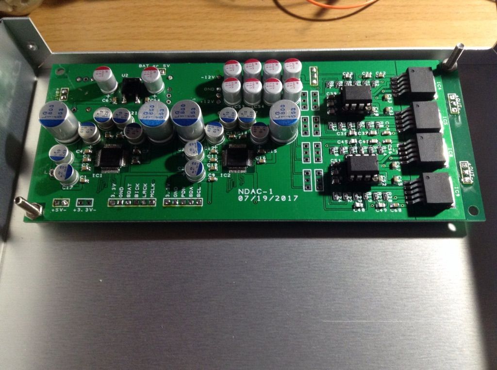 AK4490EQを使用したDACの製作2 : nickのオーディオ製作記