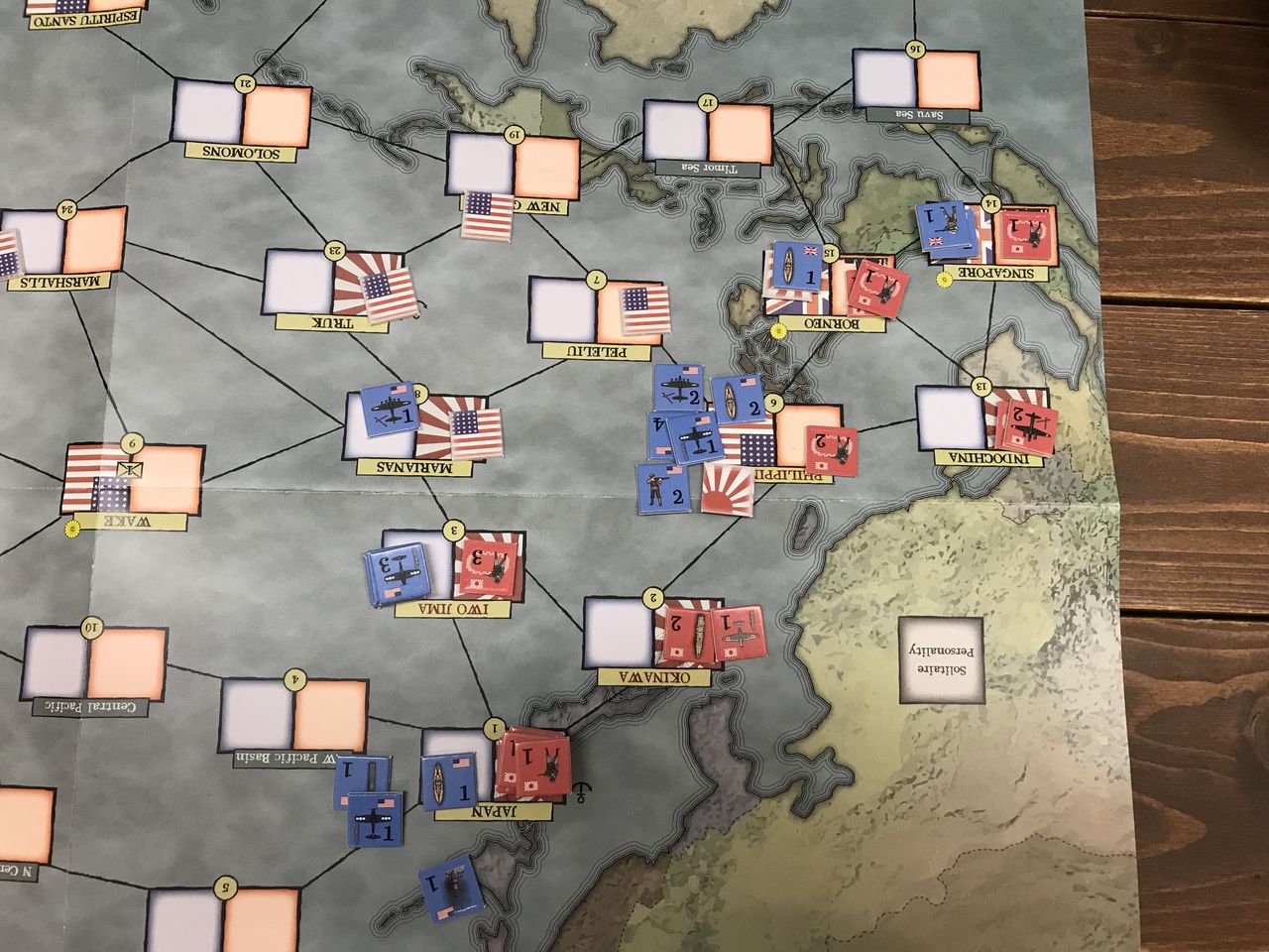 書き逃げ旅団 : Pacific Tide (Compass Games) 「封鎖とは」