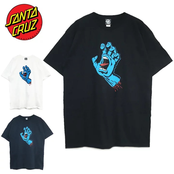 SANTA CRUZ - PREMIUM SCREAMING HAND TEE 】 : RIVOAR ENTERTAINMENT