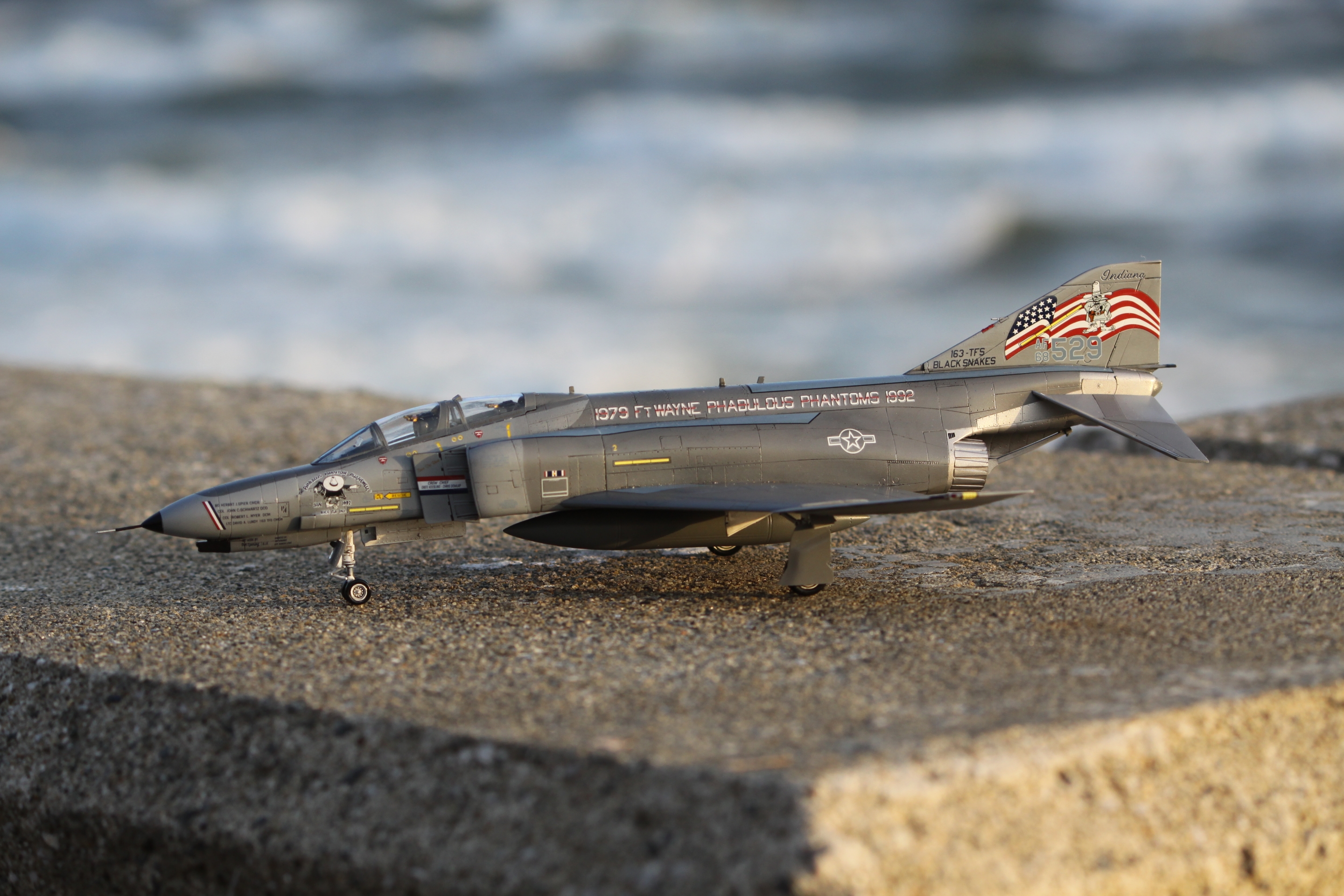 ハセガワ1/72 F-4E Phantom II "Indiana Ang Special""Indiana Ang Special ...