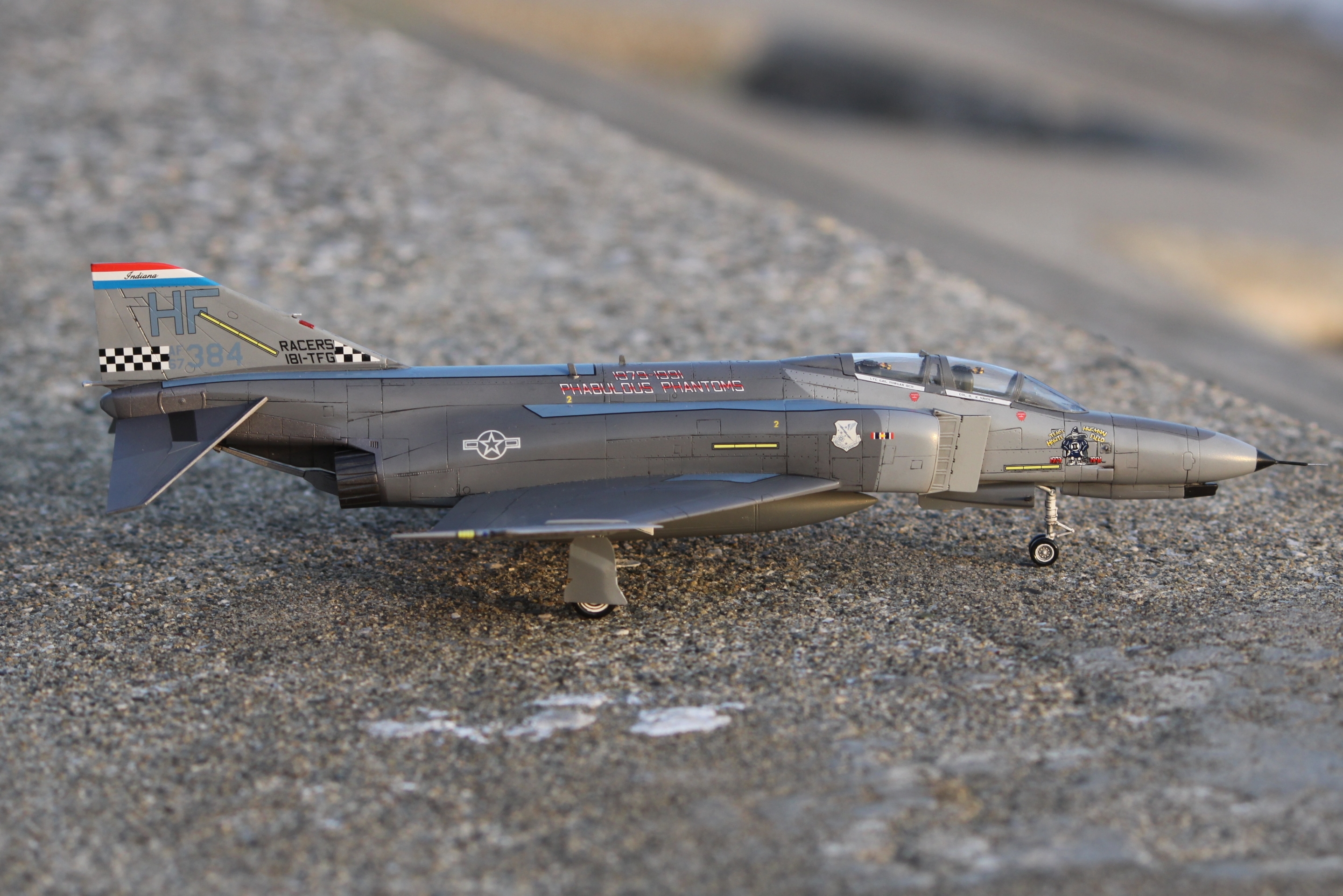 ハセガワ1/72 F-4E Phantom II "Indiana Ang Special""Indiana Ang Special ...