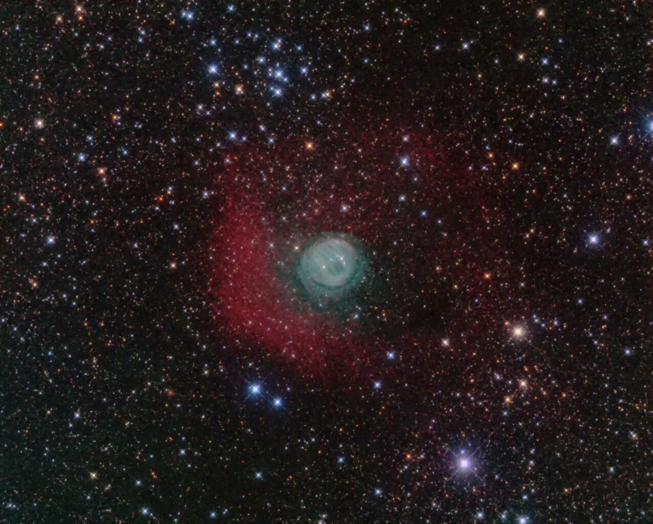 カシオペヤ座の惑星状星雲 Sh2-200 : ninzyaの星見