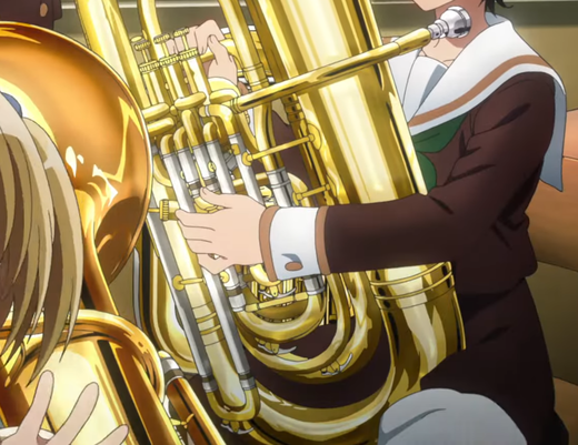 片岡聲之助のDEBlog : チューバ吹きの目線で書く「響け！ユーフォニアム3」第2話 感想 OPから神すぎて錯乱状態
