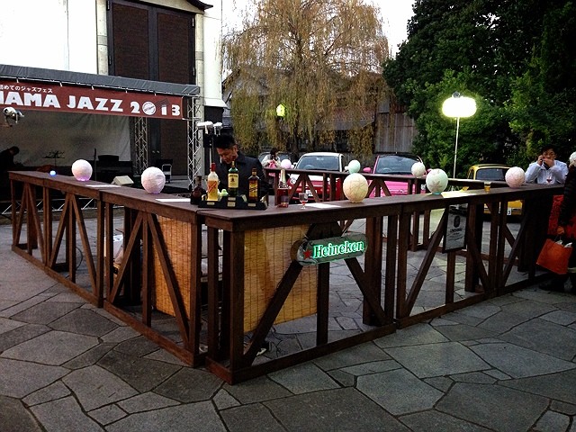 HAMA Jazzにて屋台 : Nishio日記