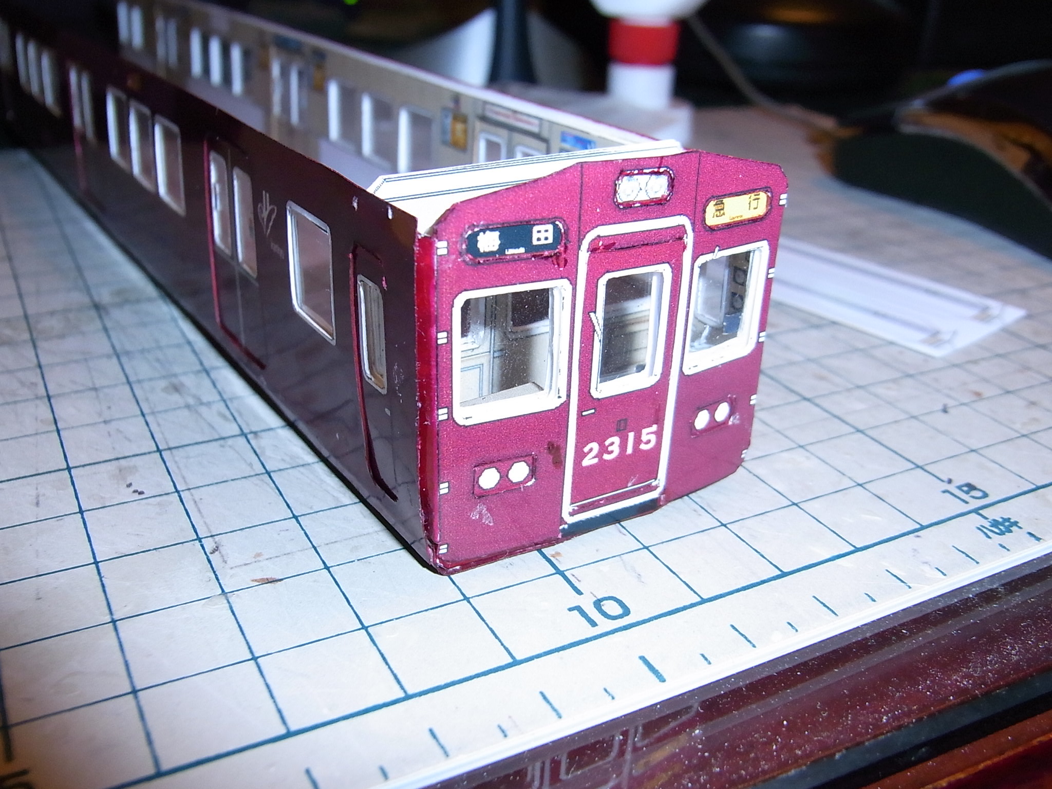 阪急電車 ペーパークラフト 無料 – 阪急電車 運転台 ペーパークラフト – DSCP