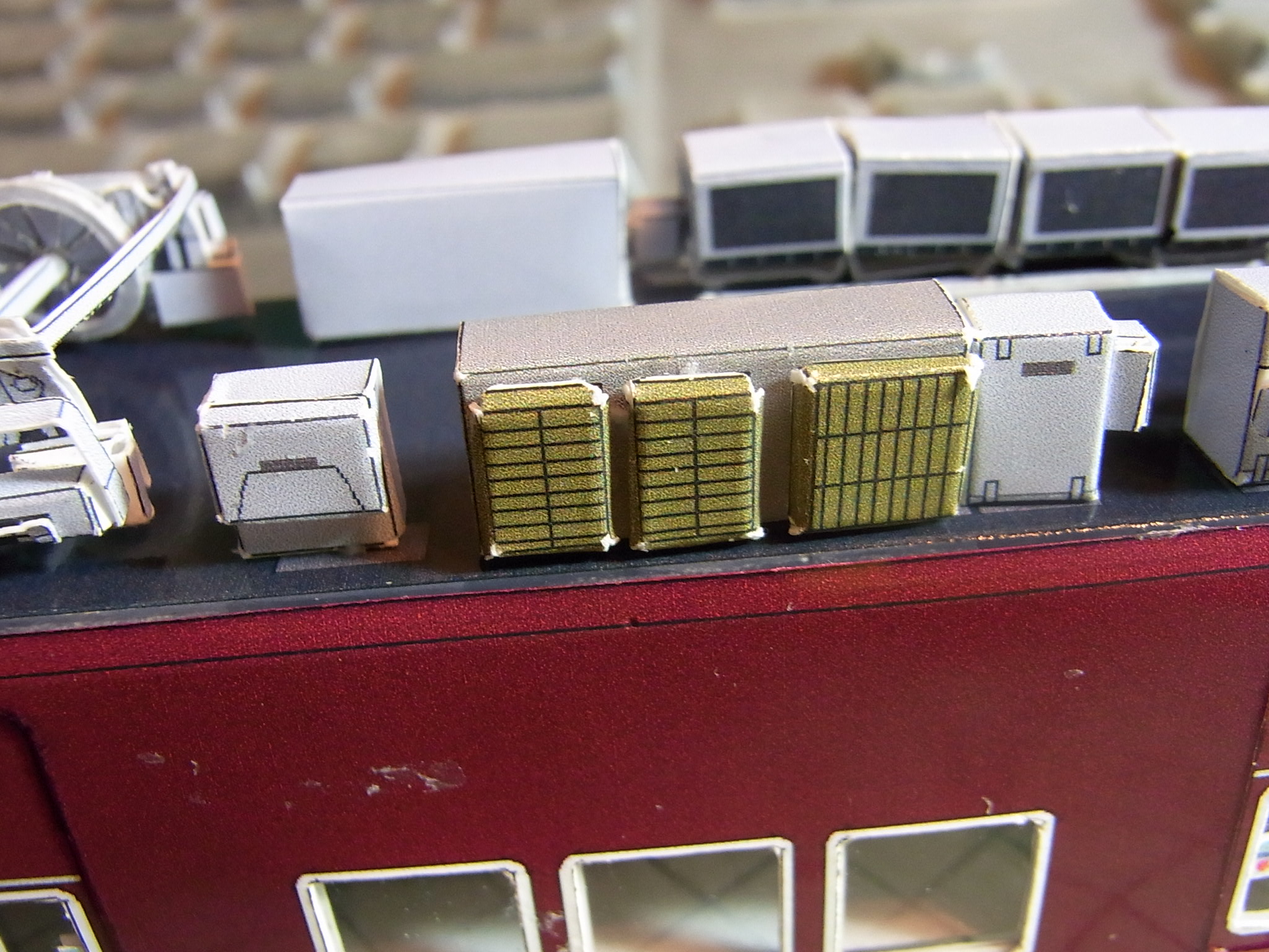 素人のペーパークラフト製作日記:阪急2300系（35）