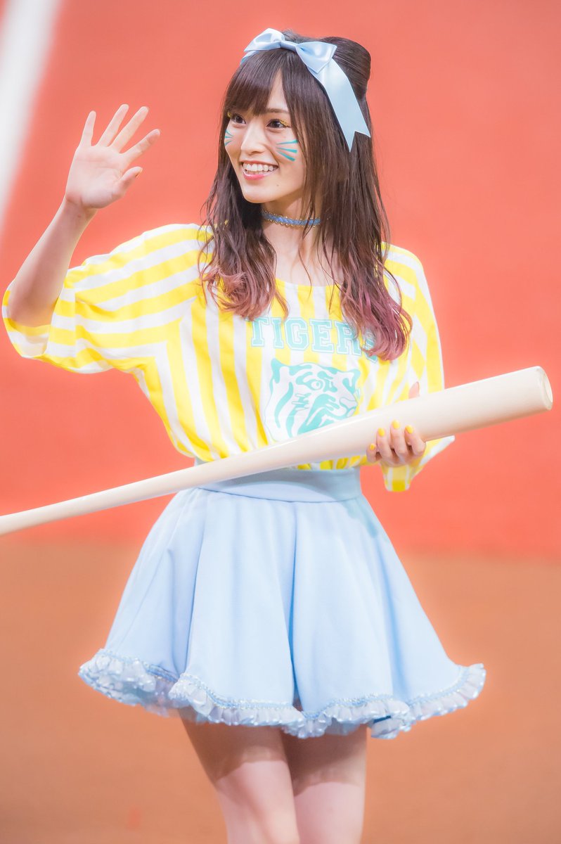 【NMB48】谷川愛梨・山本彩『TORACO DAY』ファーストピッチセレモニー【阪神タイガース】 : NMB48まとめったー