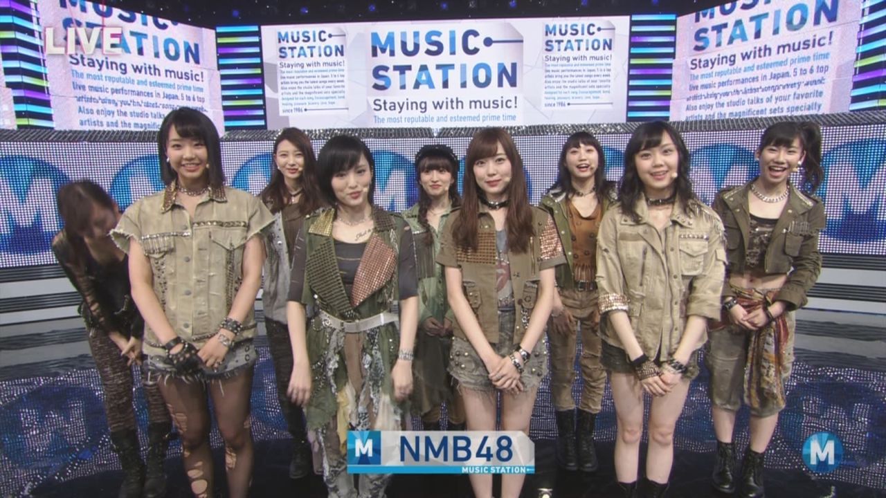 【NMB48】ミュージックステーションで「Must be now」披露！【キャプ画まとめ】 : NMB48まとめったー