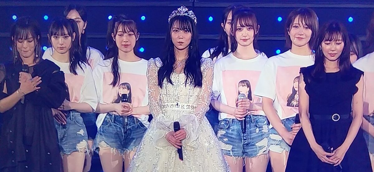 【NMB48】NMBのレジェンドとこれからのNMBの中心メンバーが並んでいるシーン : NMB48まとめスピリッツ