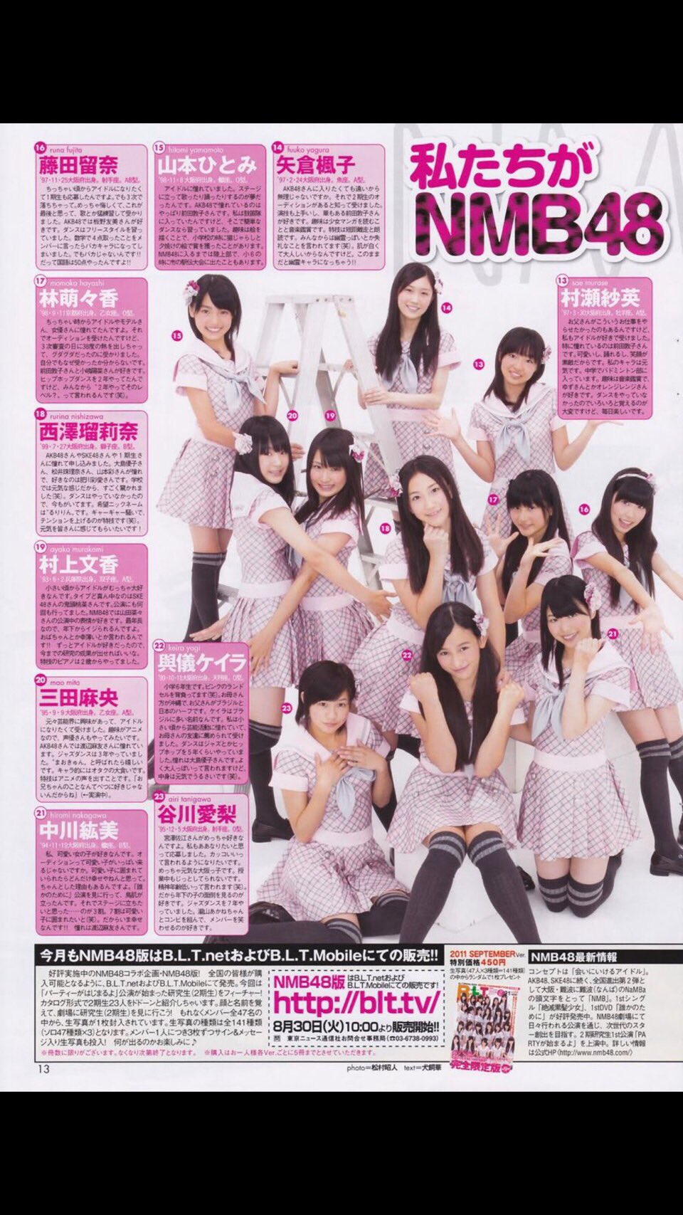 【NMB48】2期生お披露目から5年 : NMB48まとめスピリッツ