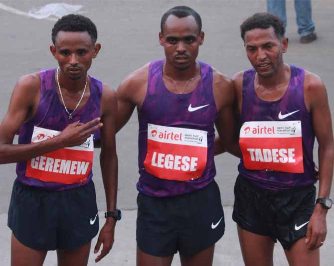 2015 デリーハーフは21歳先鋭Birhanu Legeseが制す、タデッセは3位ながらも好タイム : 世界の中長距離