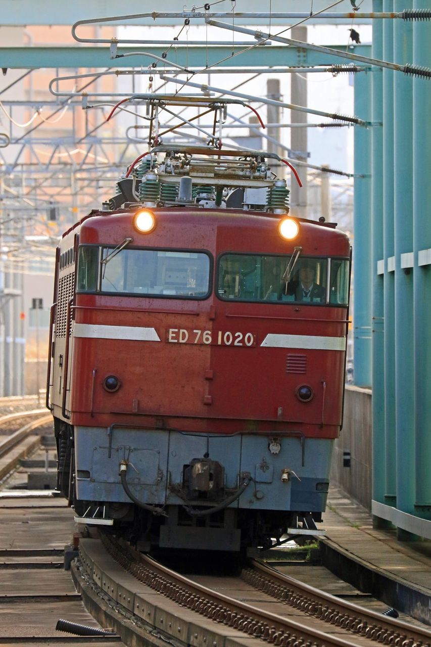 JR貨物 ED76-1020号機＋コキ200 : 鐵道写真公開所 参号機
