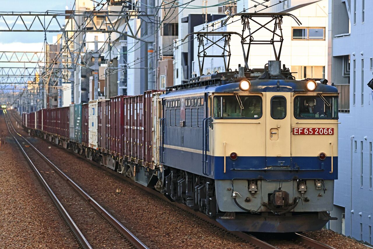 JR貨物 EF65-2066号機 国鉄特急色 : 鐵道写真公開所 参号機