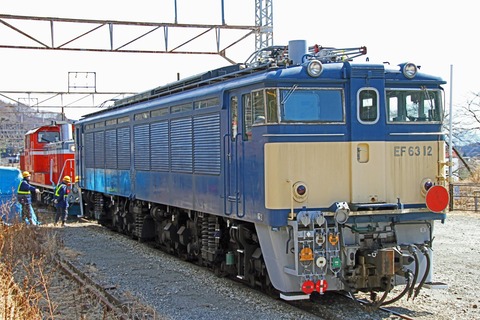 碓氷峠鉄道文化むら EF63-12号機 : 鐵道写真公開所 参号機