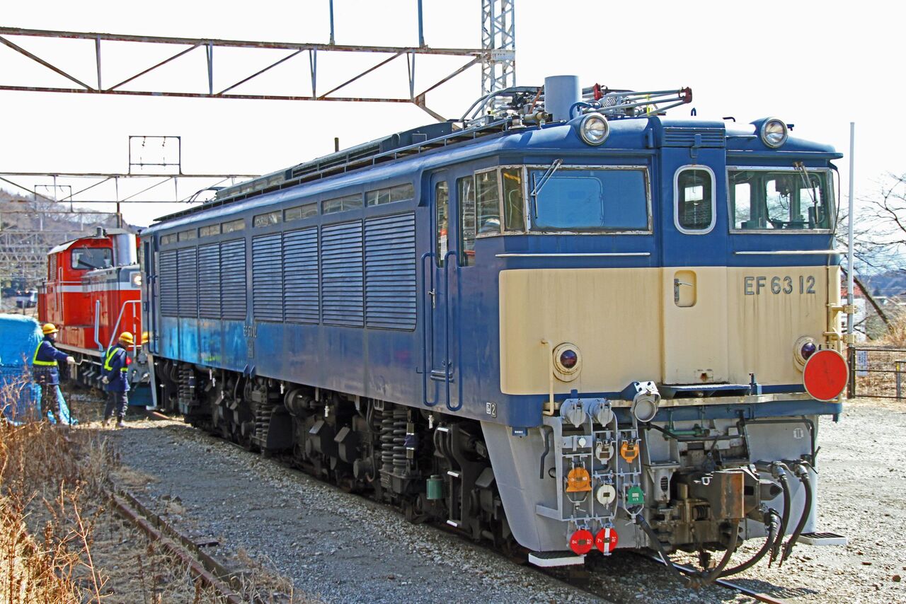 碓氷峠鉄道文化むら EF63-12号機 : 鐵道写真公開所 参号機