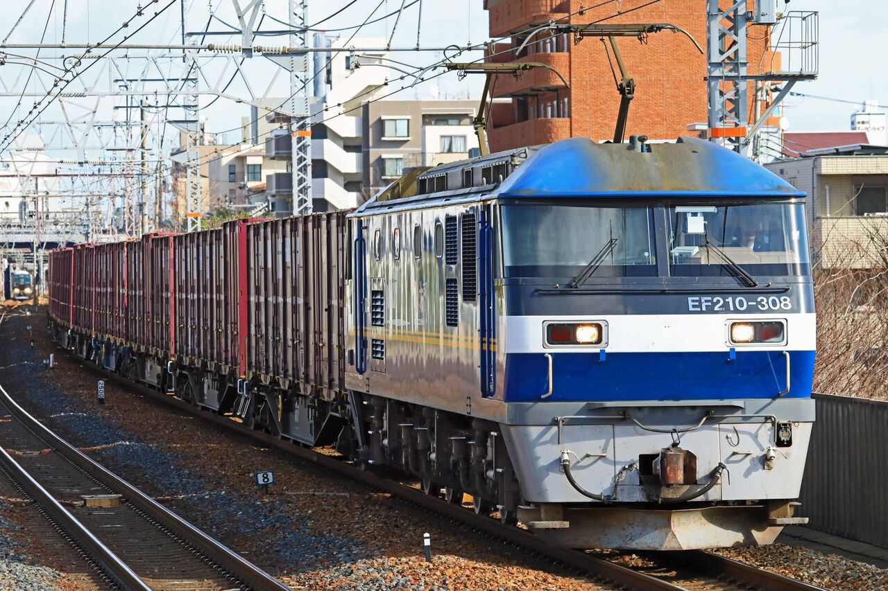 JR貨物 EF210-308号機 : 鐵道写真公開所 参号機
