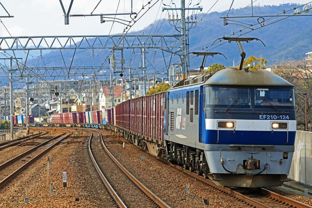 JR貨物 EF210-124号機 : 鐵道写真公開所 参号機