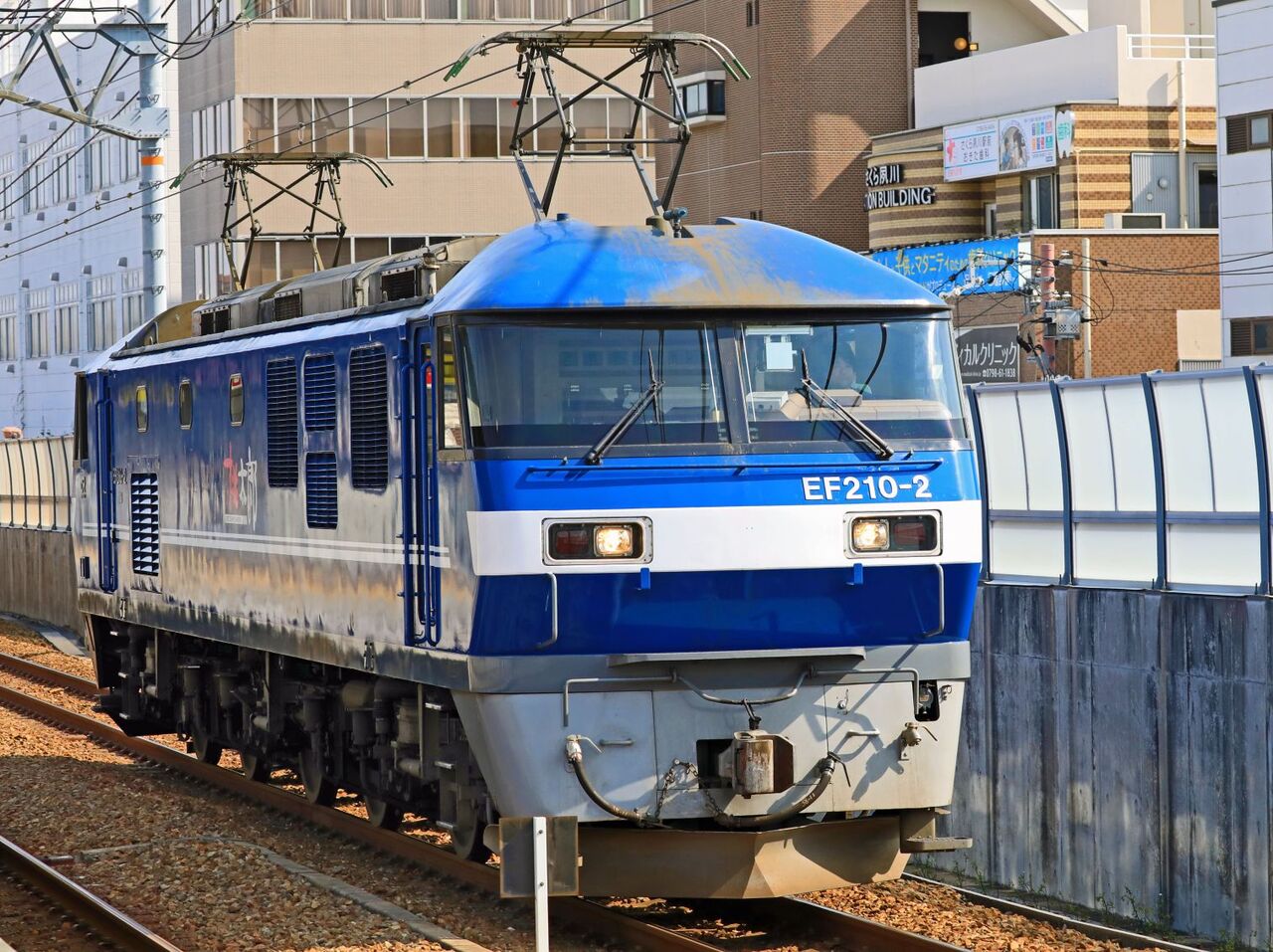 JR貨物 EF210-2号機 新塗色 送り込み回送 : 鐵道写真公開所 参号機