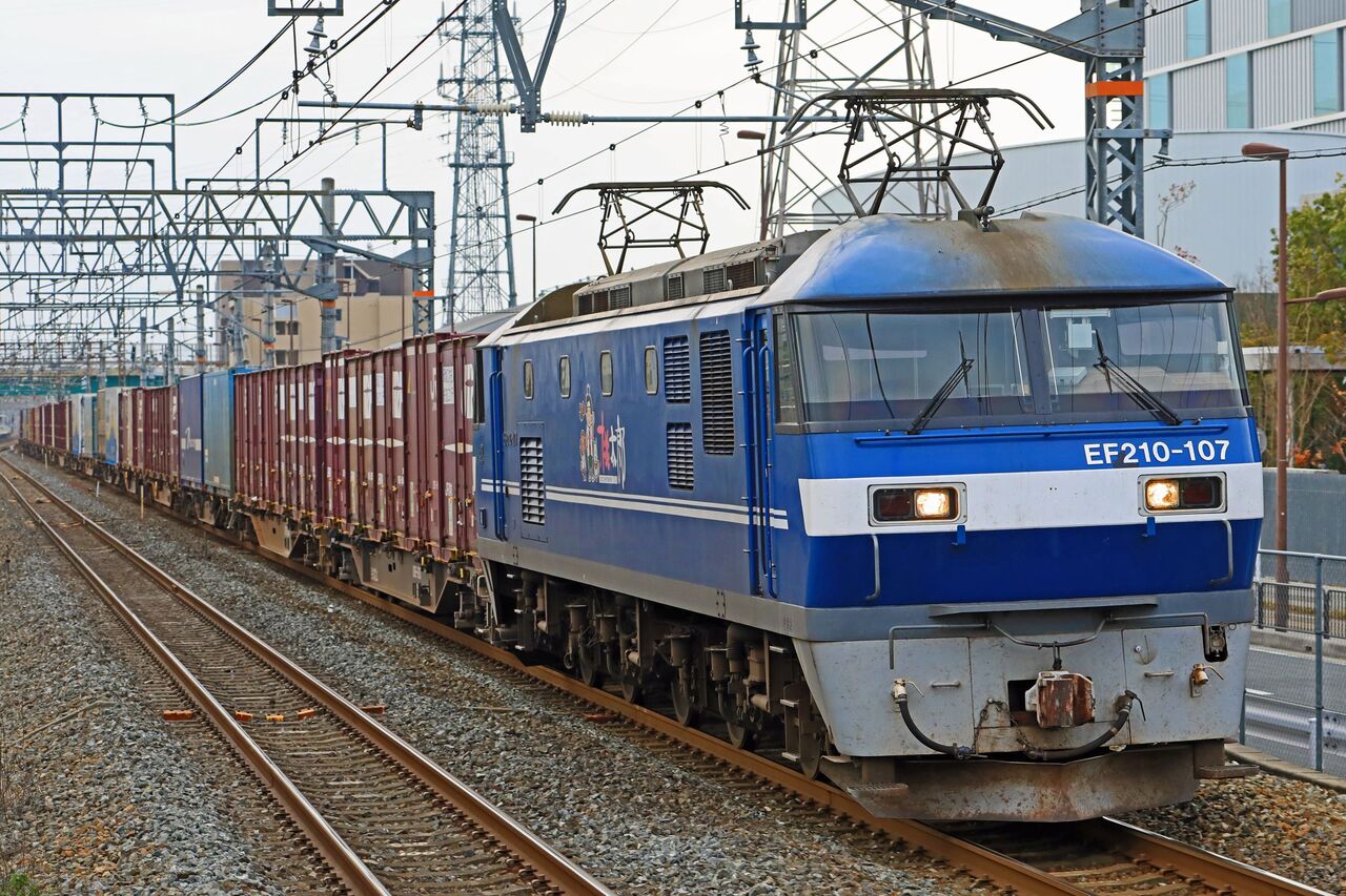 JR貨物 EF210-107号機 新塗色 : 鐵道写真公開所 参号機