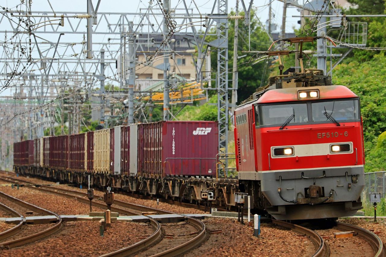 JR貨物 EF510-6号機 : 鐵道写真公開所 参号機