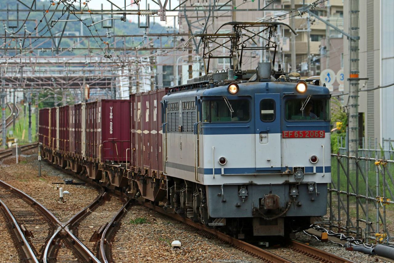 JR貨物 EF65-2069号機 二色更新色 : 鐵道写真公開所 参号機