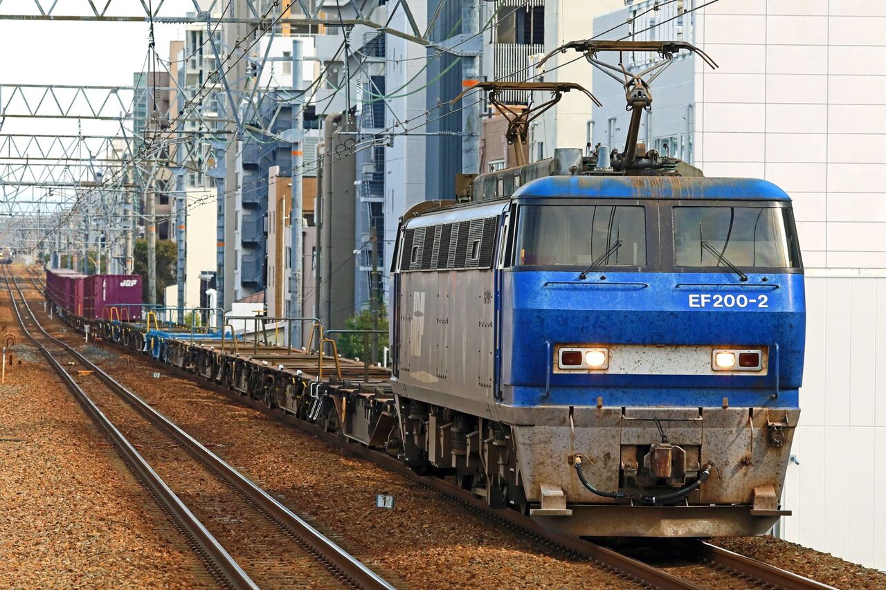 JR貨物 EF200-2号機 : 鐵道写真公開所 参号機