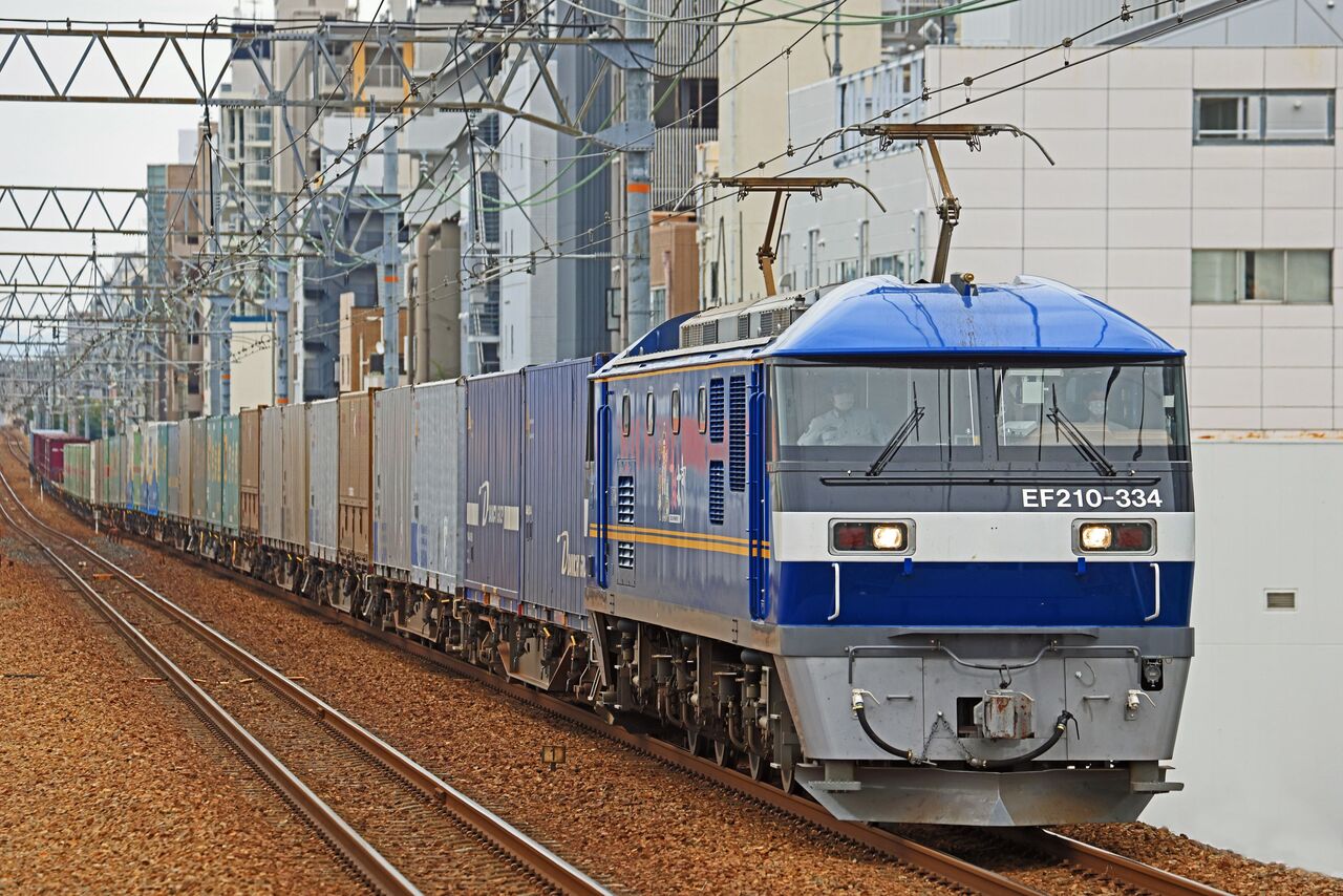 JR貨物 EF210-334号機 : 鐵道写真公開所 参号機