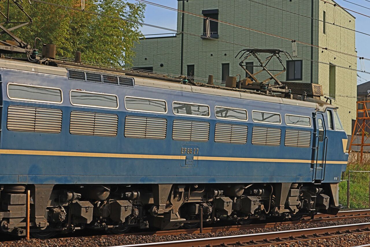 JR貨物 EF66-27号機 8865レ 無動EF210-9号機 新塗色キャラ付 : 鐵道写真公開所 参号機