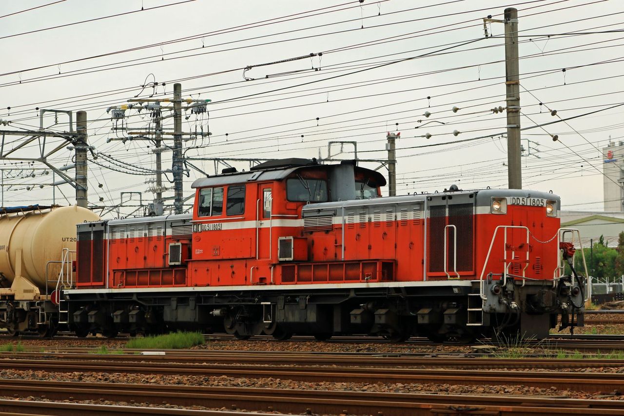 JR貨物 DD51-1805号機 国鉄色 : 鐵道写真公開所 参号機
