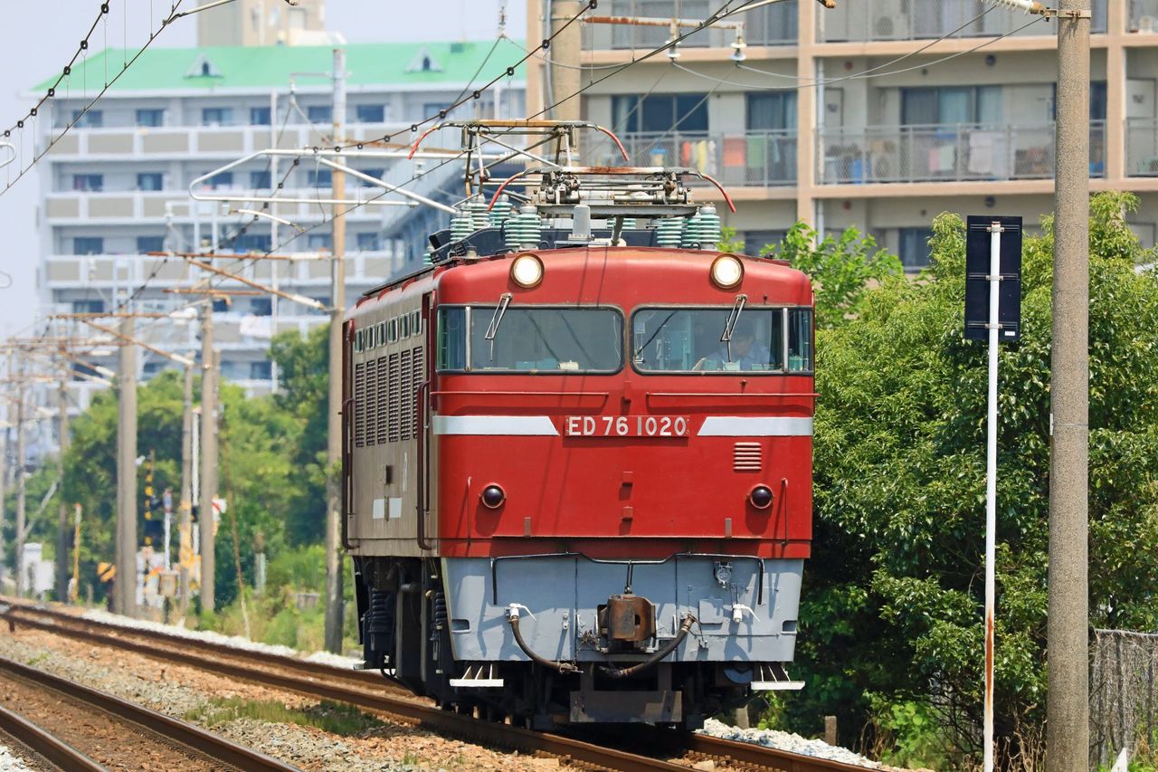 JR貨物 ED76-1020号機 : 鐵道写真公開所 参号機