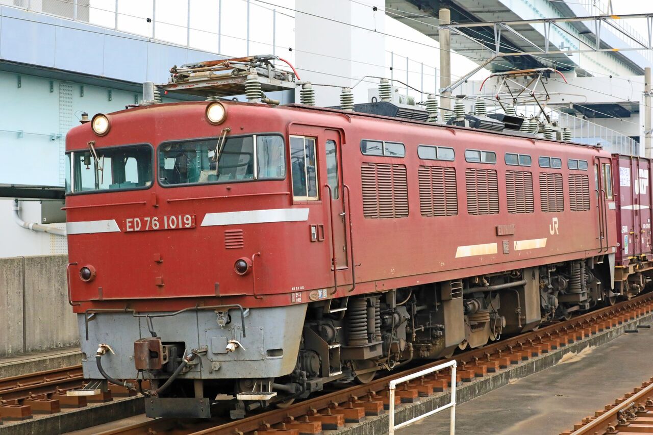 JR貨物 ED76-1019号機 : 鐵道写真公開所 参号機