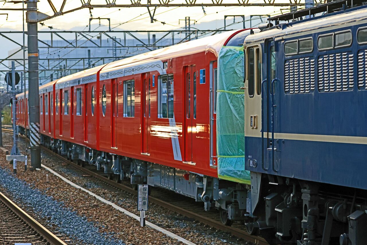 東京メトロ 2000系2137F甲種輸送 JR貨物 EF65-2066号機牽引 : 鐵道写真公開所 参号機