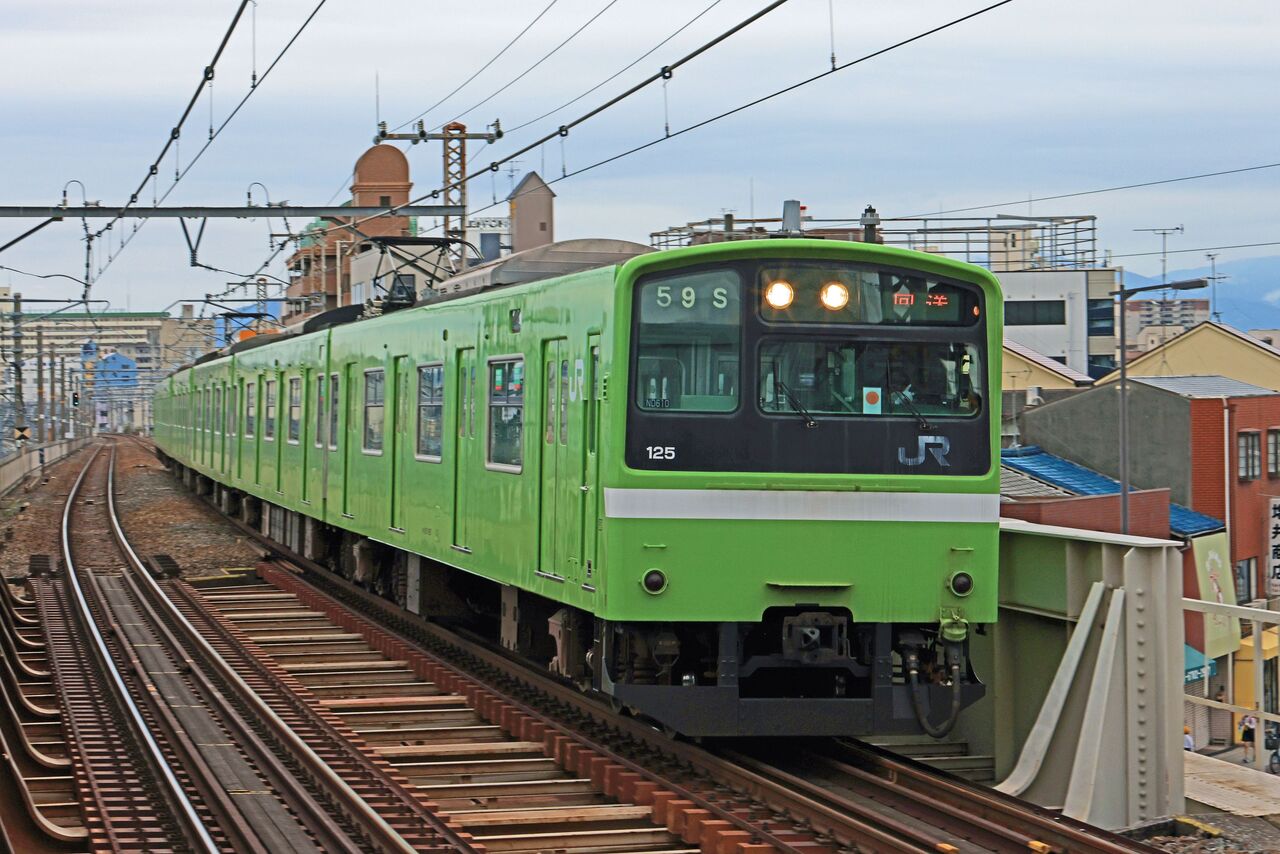 JR西日本 201系ND610編成 廃車回送 : 鐵道写真公開所 参号機