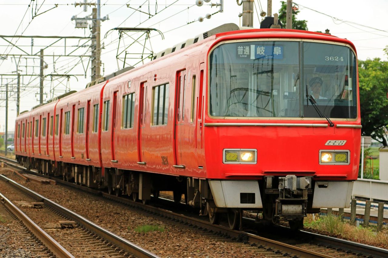 名古屋鉄道 3500系3524F : 鐵道写真公開所 参号機
