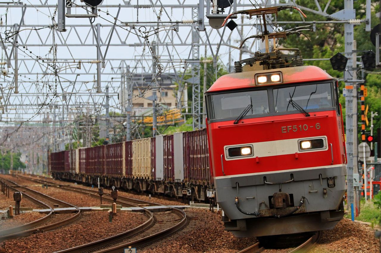 JR貨物 EF510-6号機 : 鐵道写真公開所 参号機