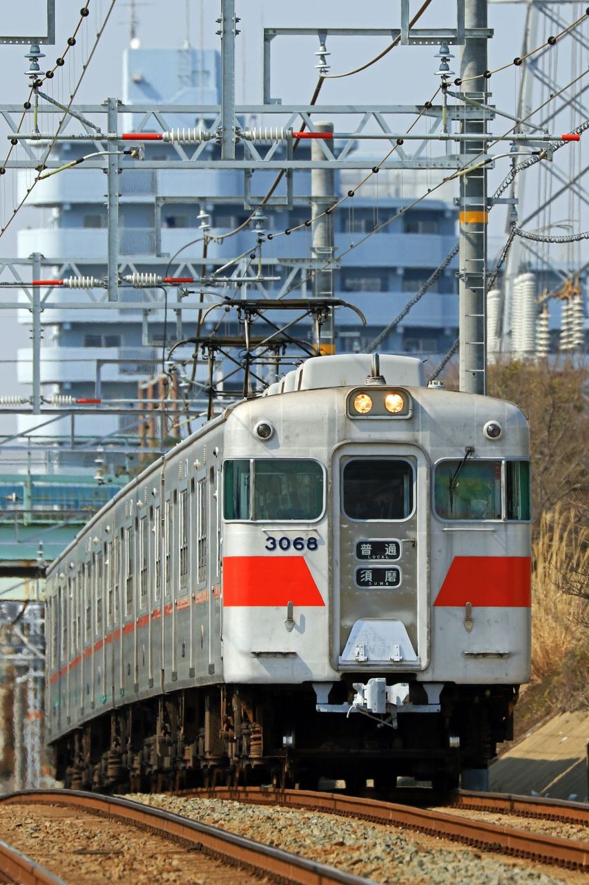 山陽電気鉄道 3050系3068F : 鐵道写真公開所 参号機