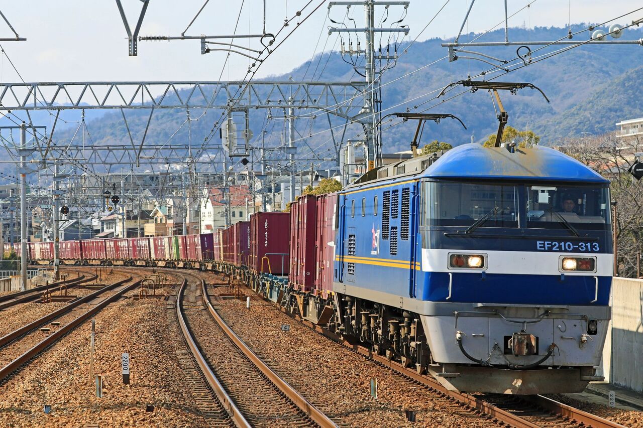 JR貨物 EF210-313号機 : 鐵道写真公開所 参号機