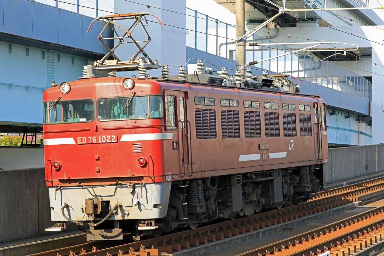 JR貨物 ED76-1022号機 : 鐵道写真公開所 参号機