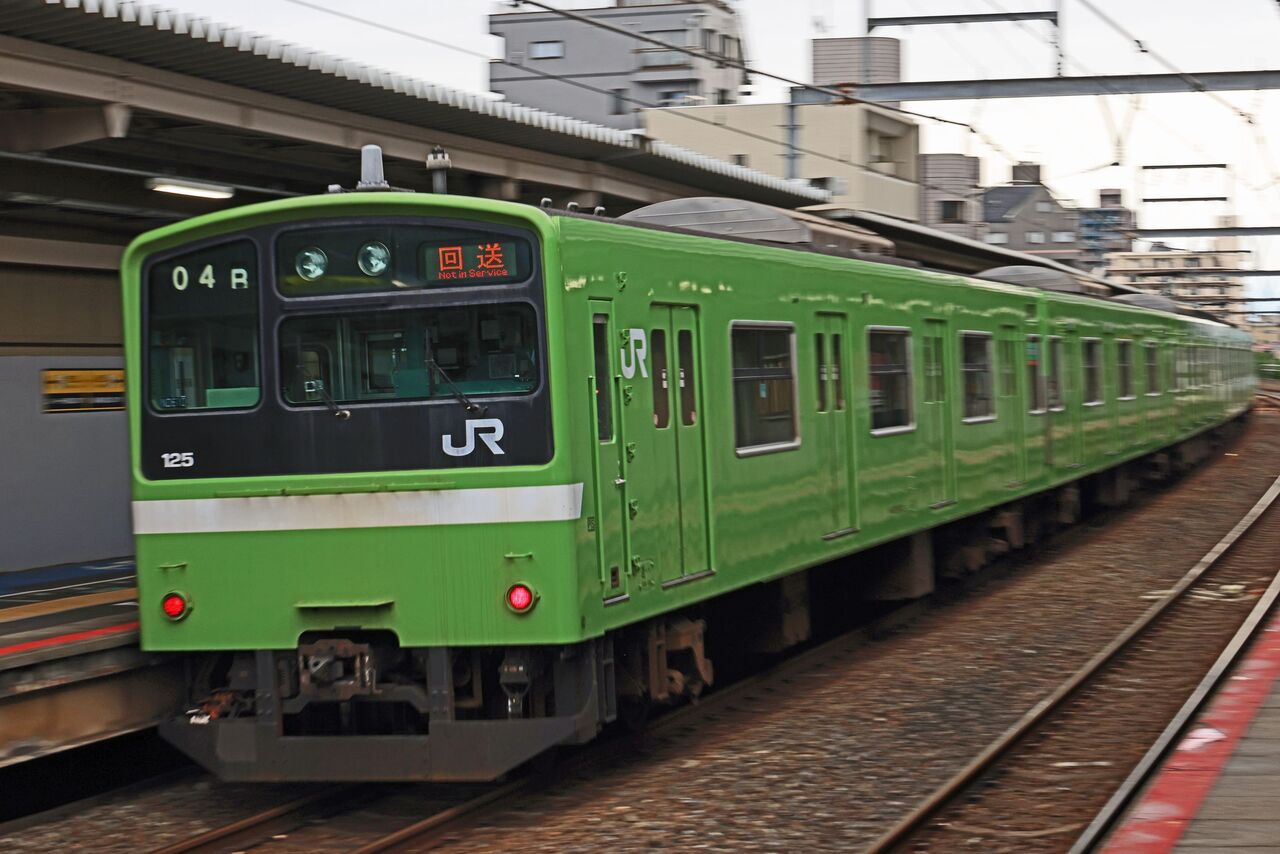 JR西日本 201系ND610編成 廃車回送 : 鐵道写真公開所 参号機