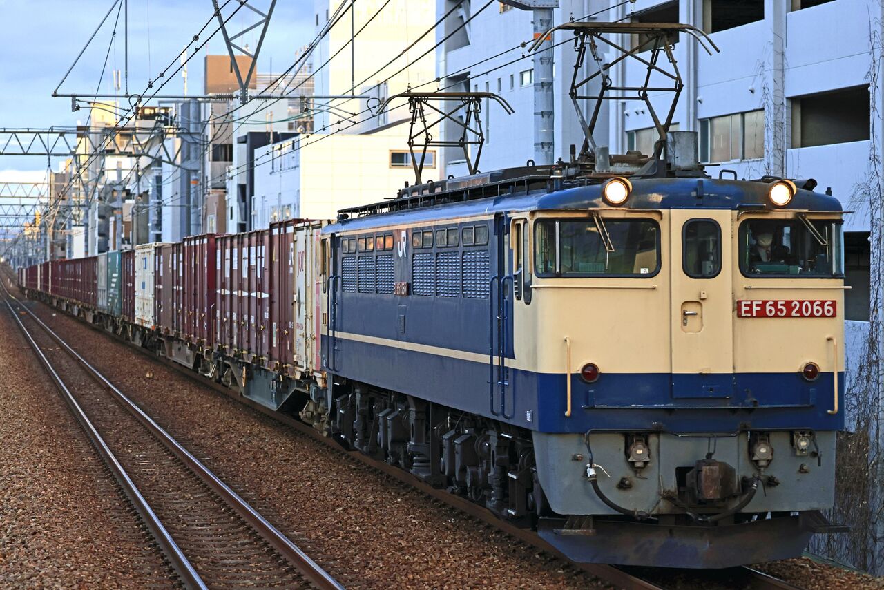 JR貨物 EF65-2066号機 国鉄特急色 : 鐵道写真公開所 参号機