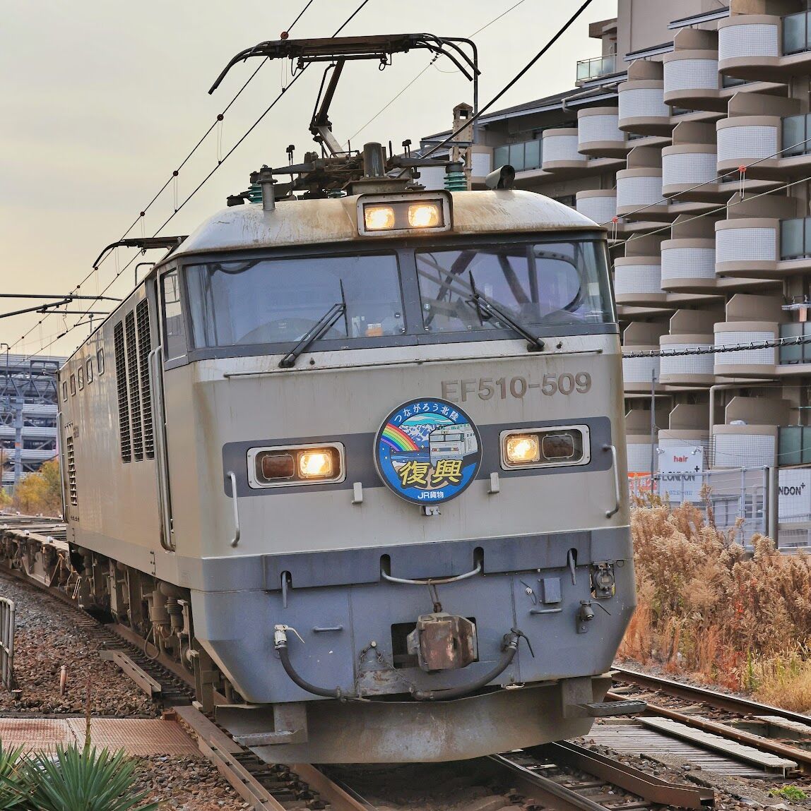JR貨物 EF510-509号機 「つながろう北陸 復興」HM掲出機 : 鐵道写真公開所 参号機