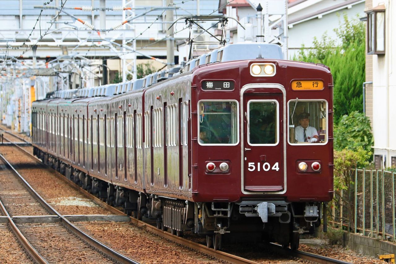 阪急電鉄 5100系5104F : 鐵道写真公開所 参号機