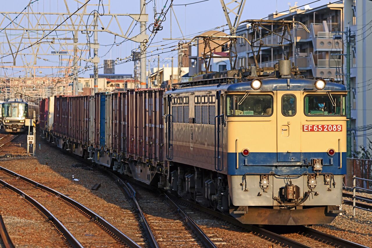 JR貨物 EF65-2089号機 国鉄色 : 鐵道写真公開所 参号機