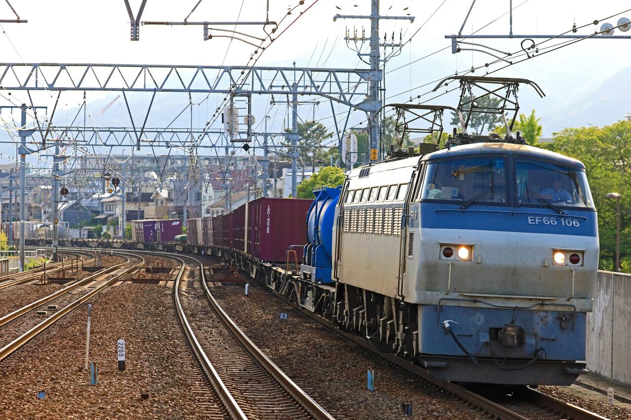 JR貨物 EF66-106号機 : 鐵道写真公開所 参号機