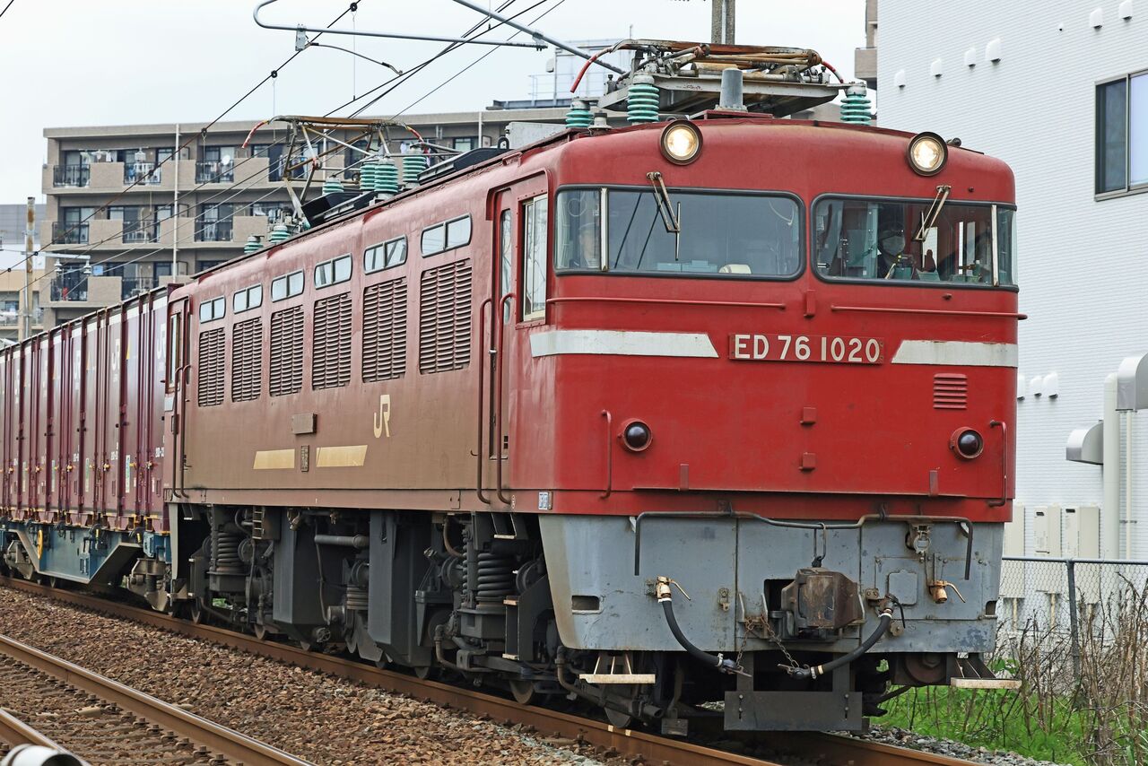 JR貨物 ED76-1020号機 : 鐵道写真公開所 参号機
