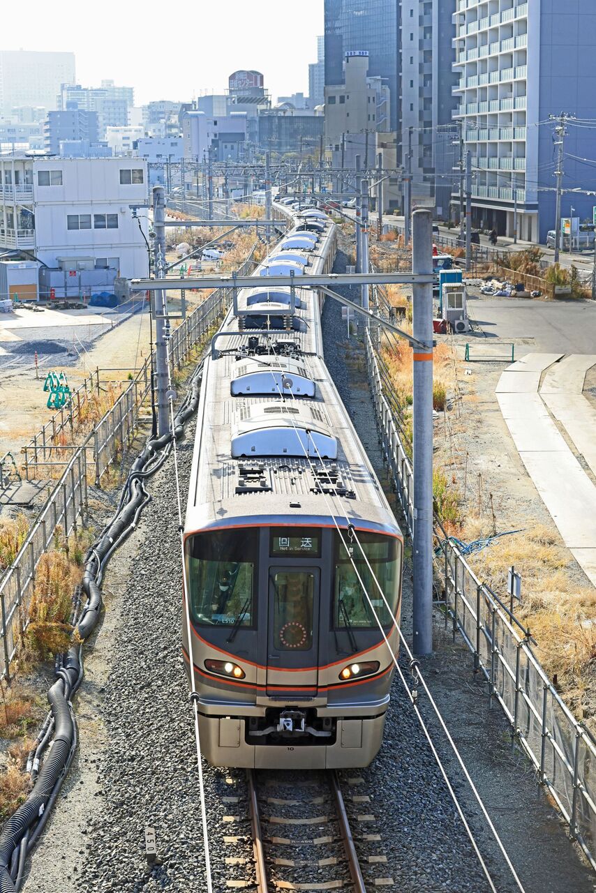 JR西日本 323系LS10編成 森ノ宮電車区ハンドル訓練 : 鐵道写真公開所 参号機