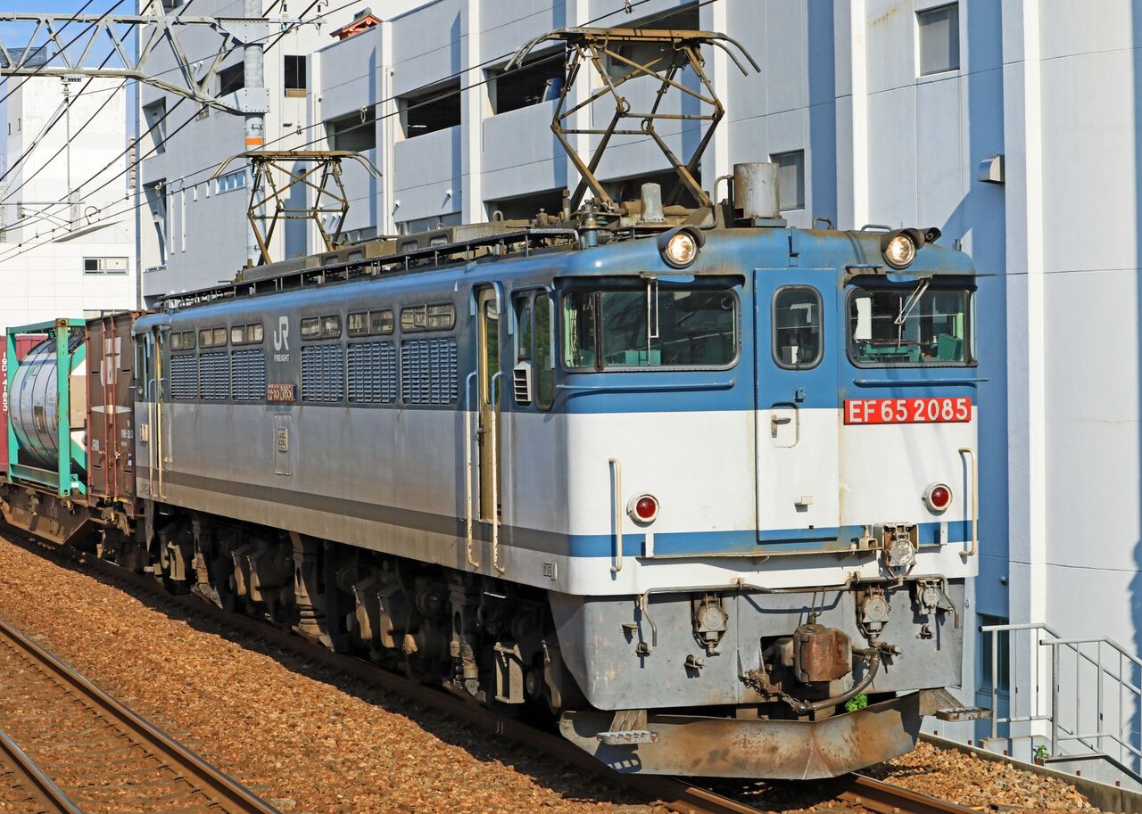 JR貨物 EF65-2085号機 二色更新色 : 鐵道写真公開所 参号機