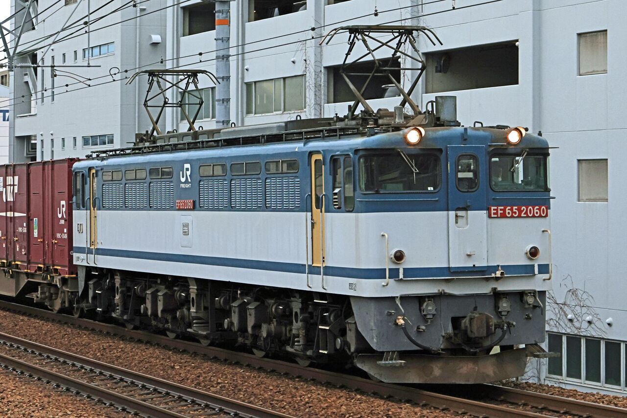 JR貨物 EF65-2060号機 二色更新色 : 鐵道写真公開所 参号機
