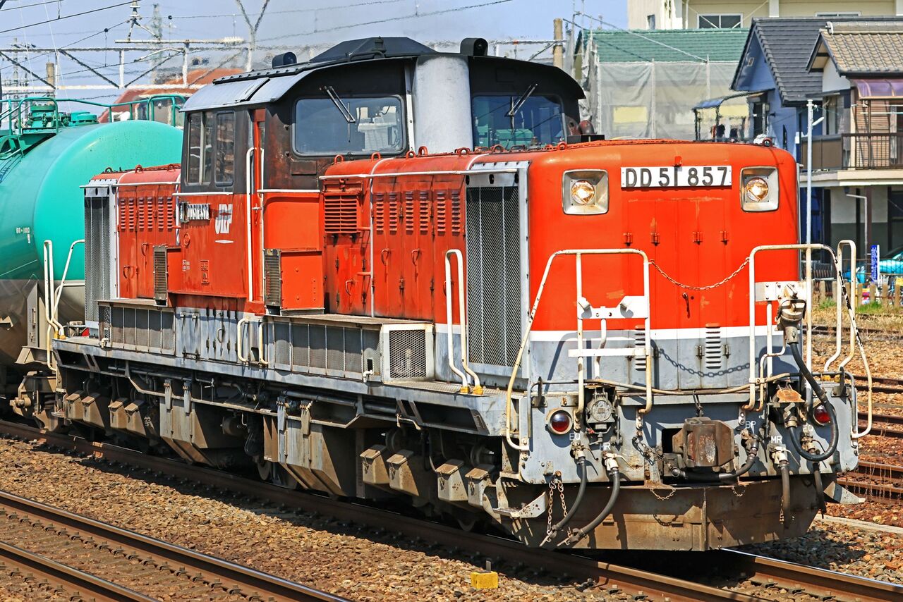 JR貨物 DD51-857号機 JR貨物更新色 : 鐵道写真公開所 参号機
